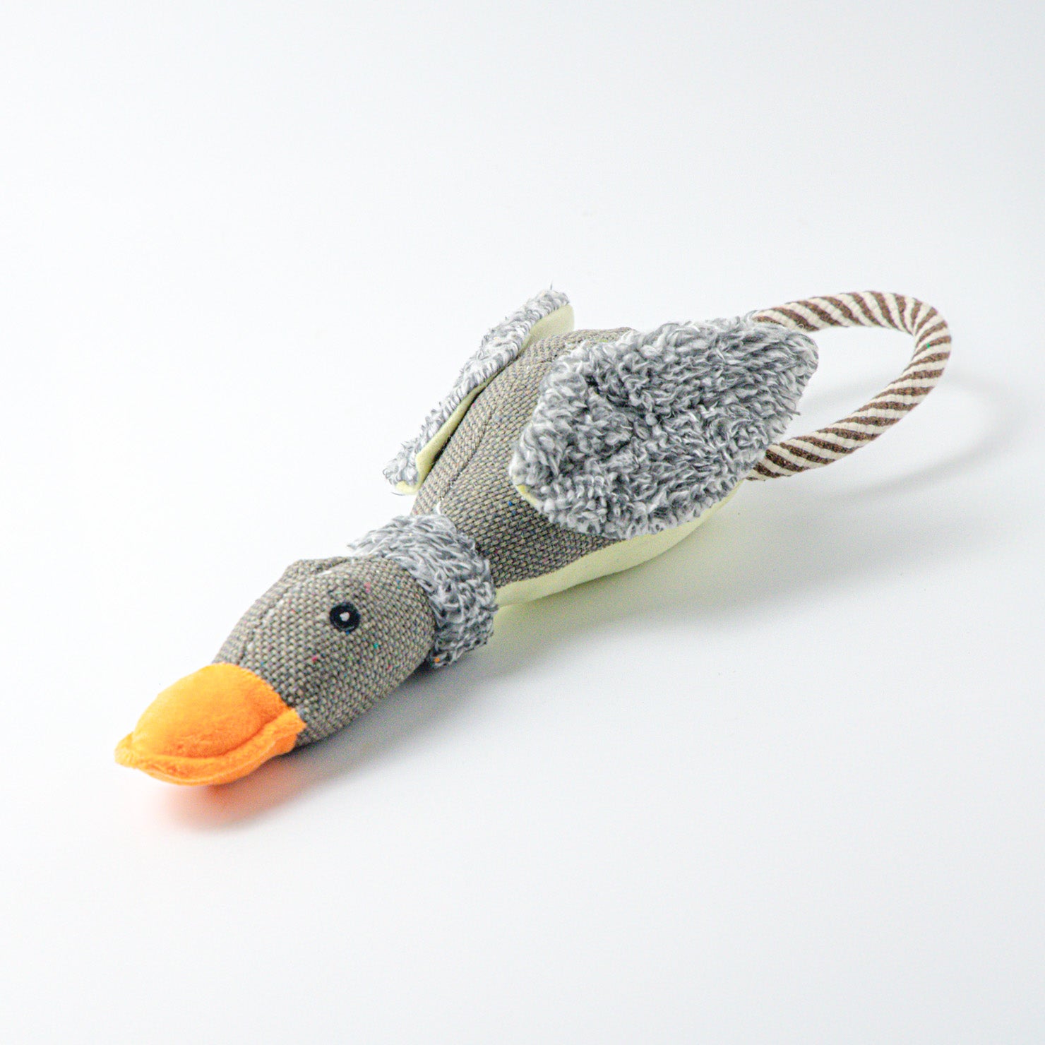 犬用おもちゃ 棉麻と綿ローブの狼さん ぬいぐるみ | Dr.Pettle – Dr.pettle